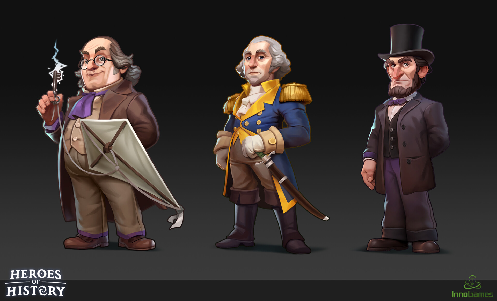 Sebastian Wagner - Heroes of History - Hero Illustrations