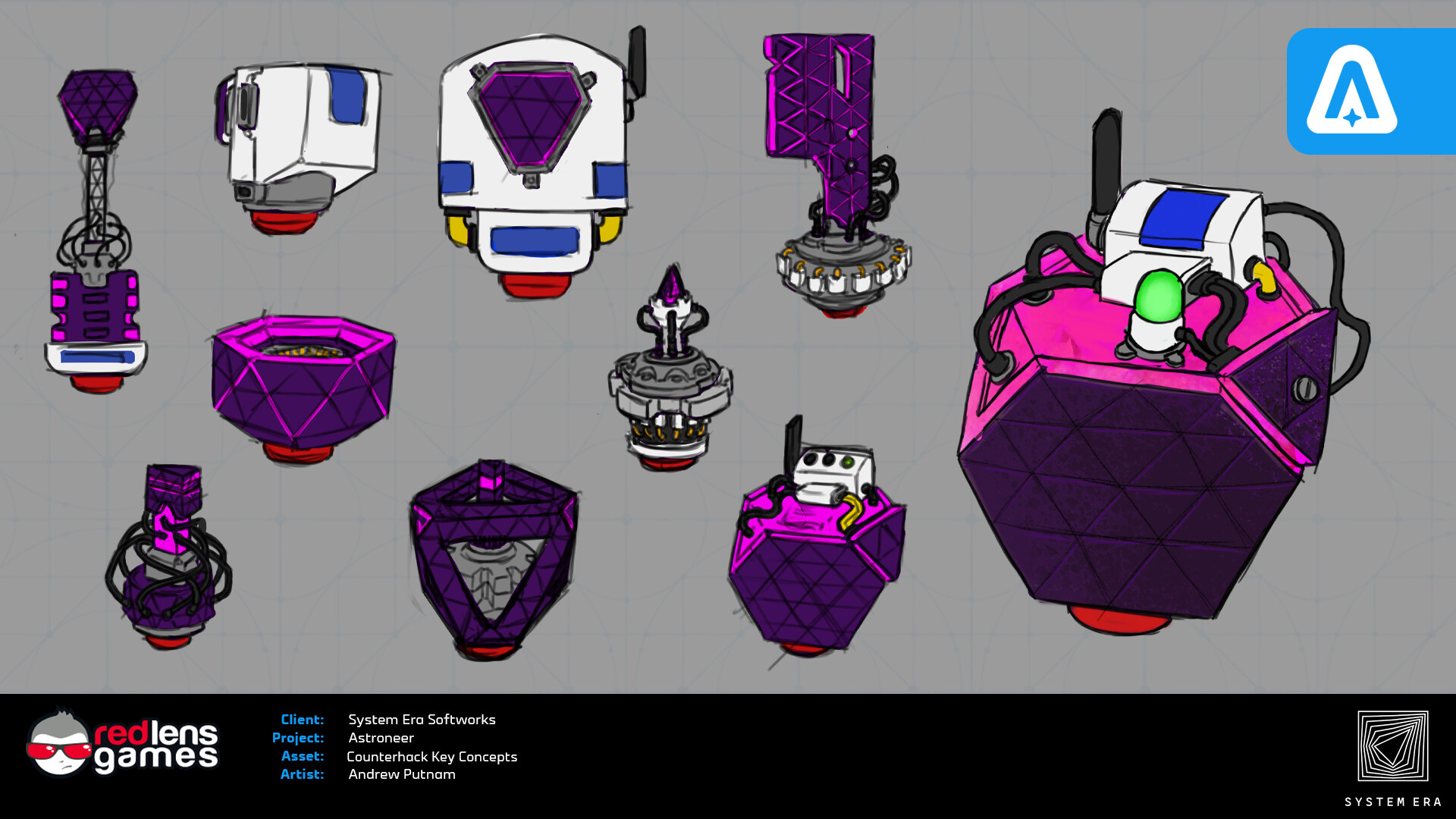 Andrew Putnam - 2024 Astroneer: Prop & Environment Concepts