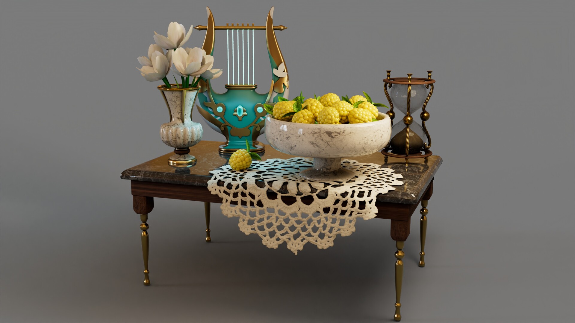 ArtStation - Still Life - Holy Lyre