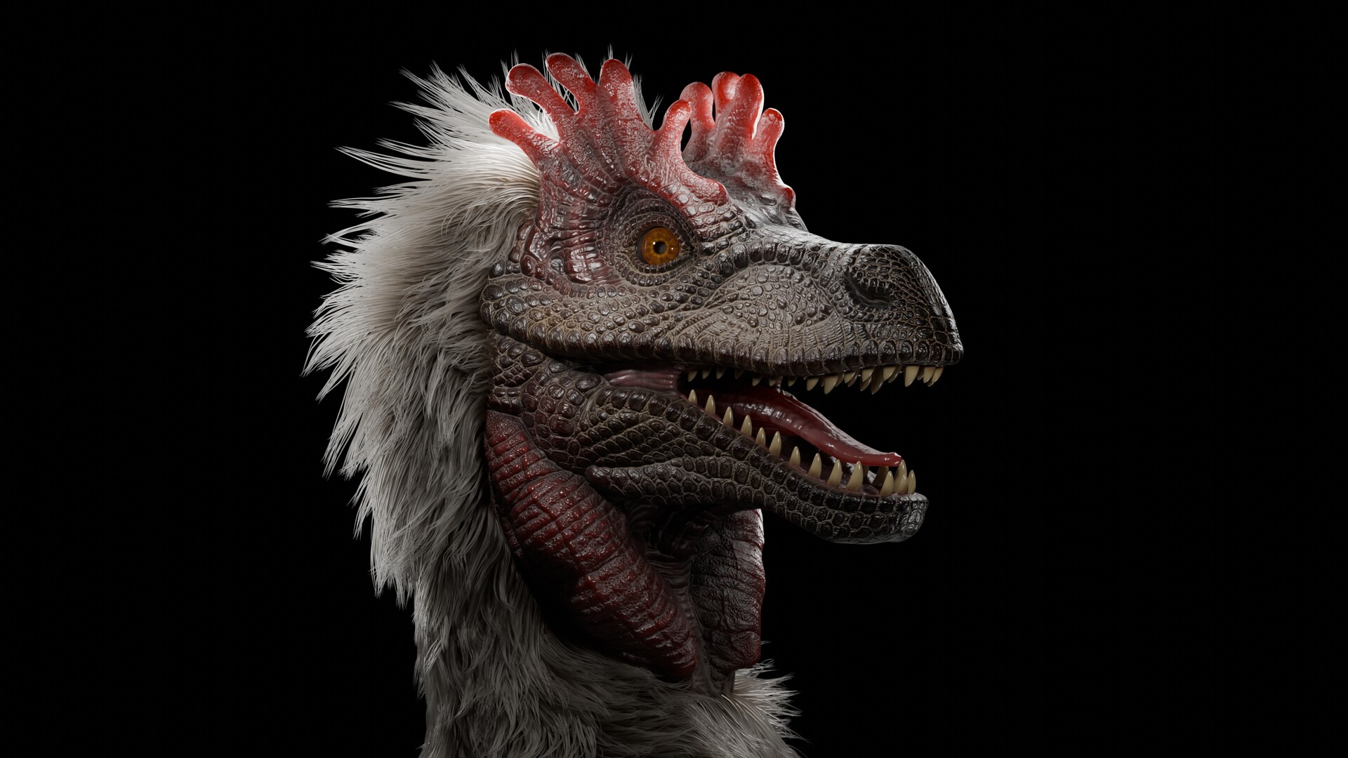 ArtStation - Chicken dinosaur