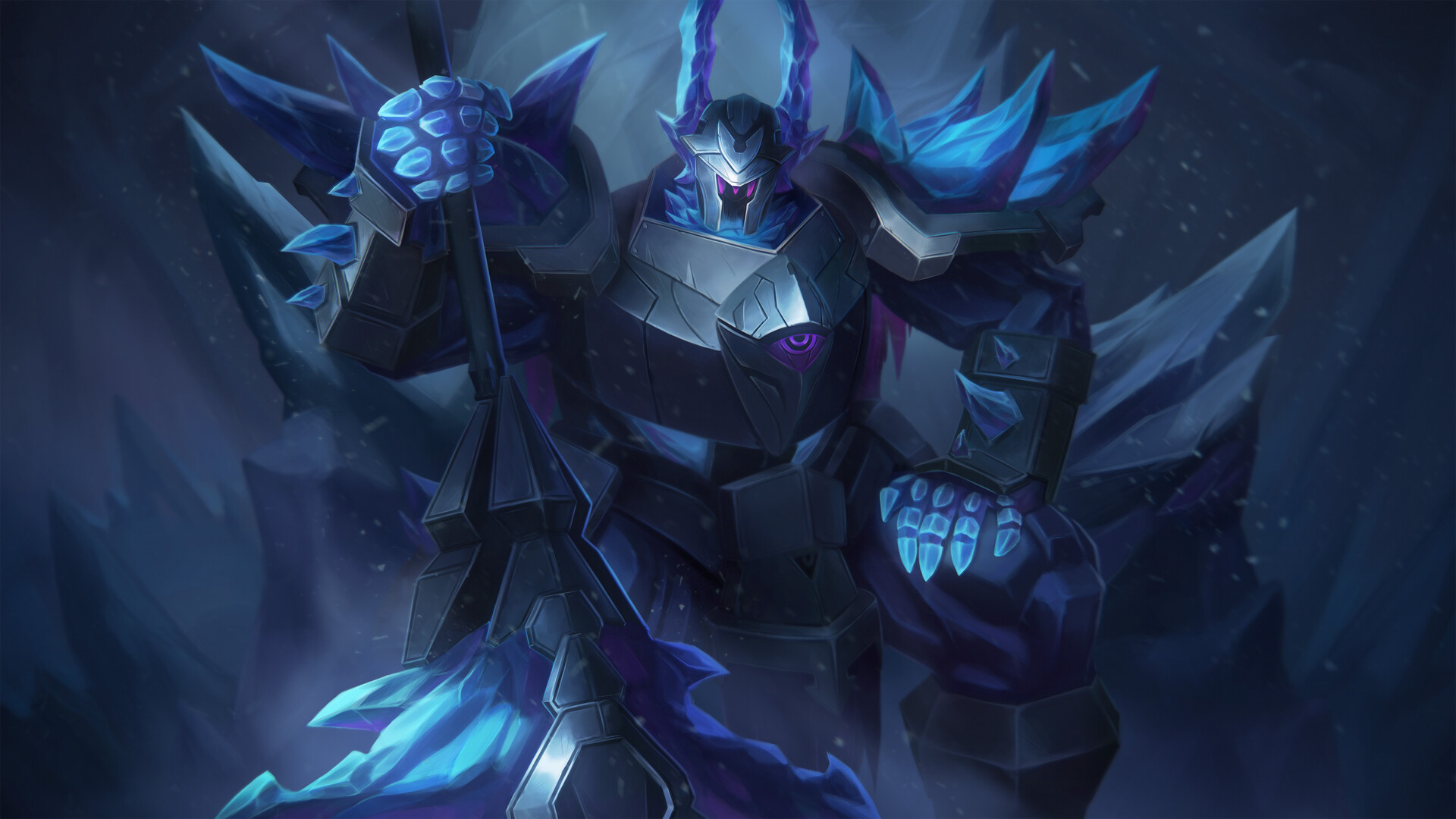 ArtStation - Blackfrost Mordekaiser Splash Art