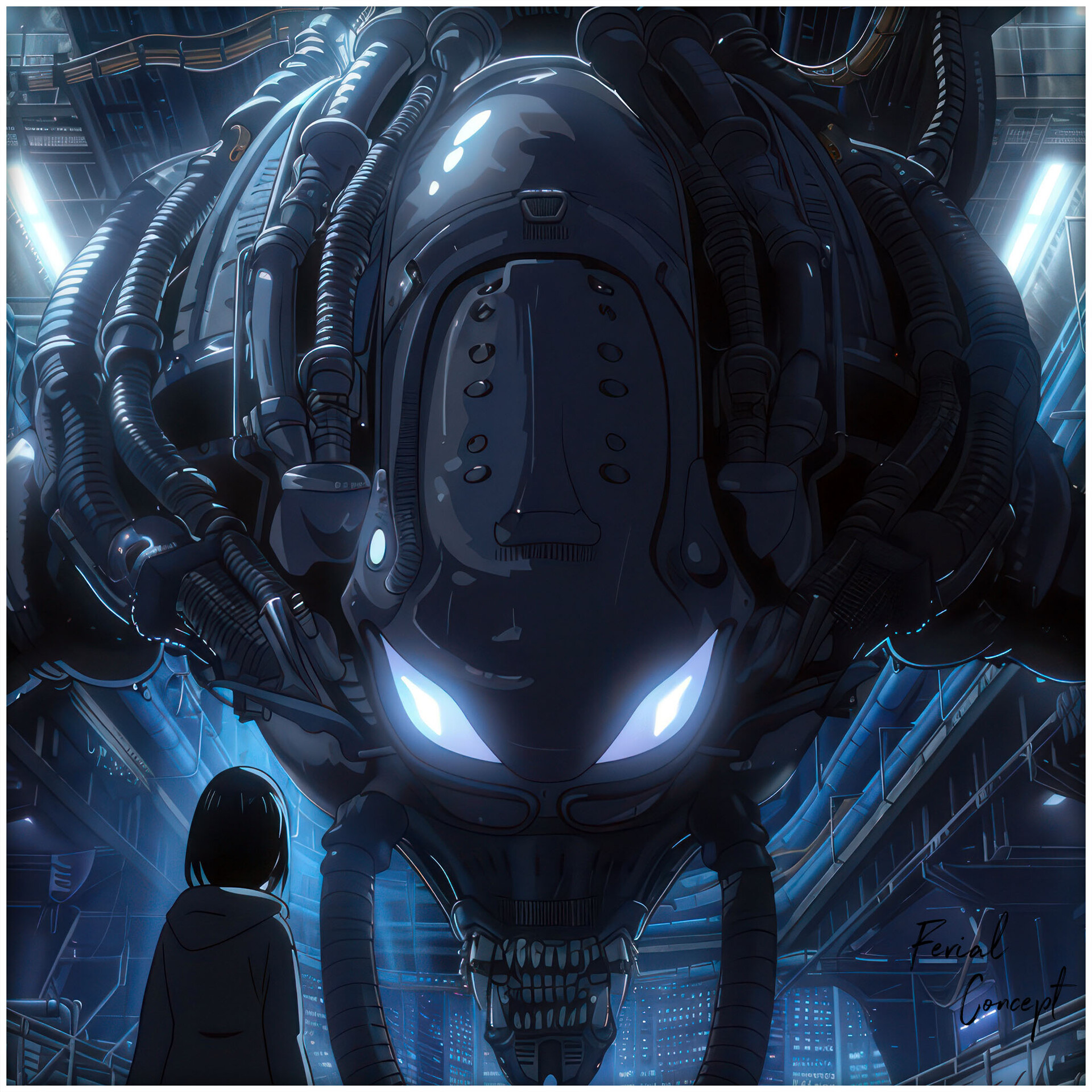 ArtStation - 🔹250 Alien Hive - Anime Concept Reference Image Pack v.174 ...