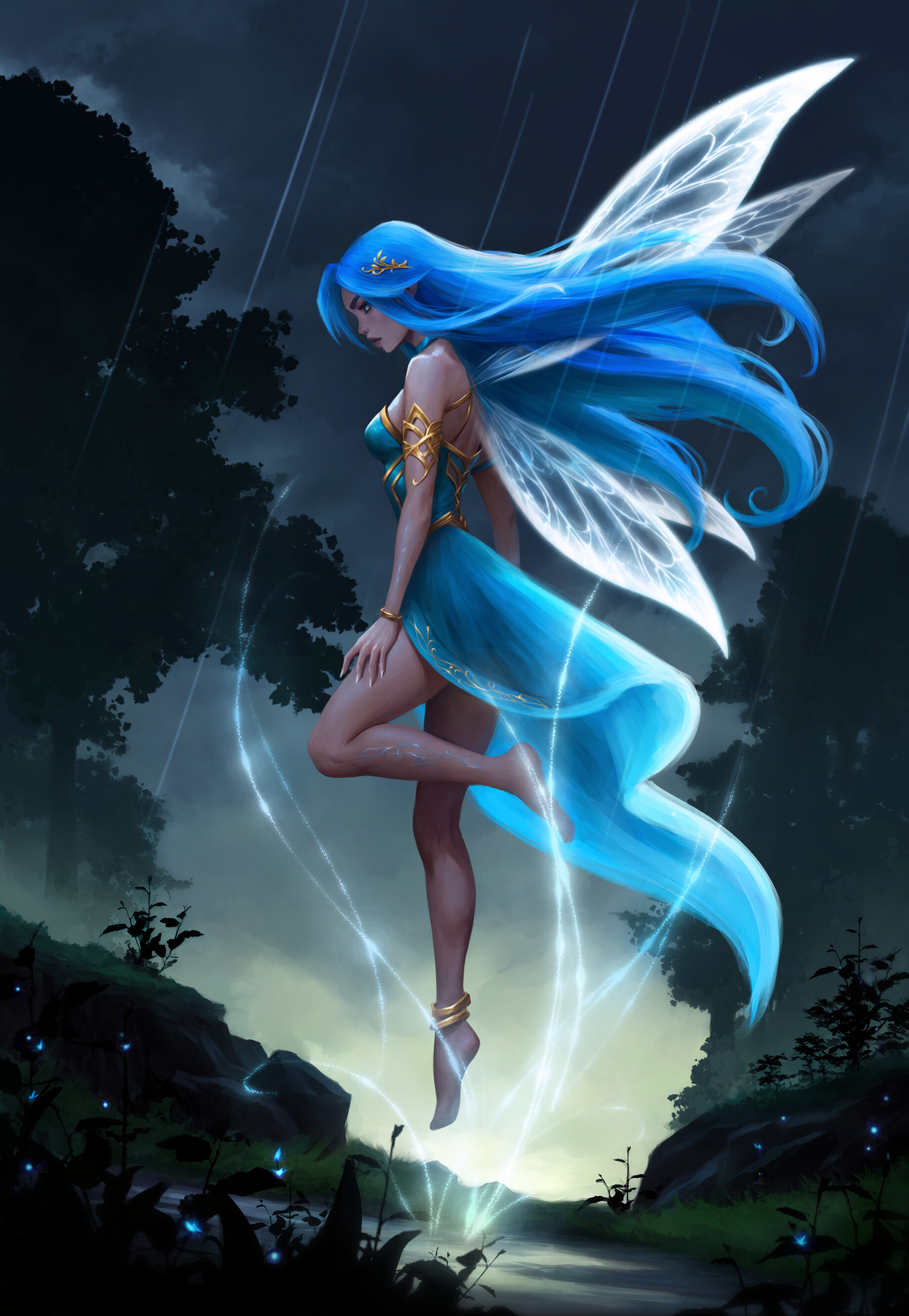 ArtStation - Fairy. Illustration. Character Design. Concept