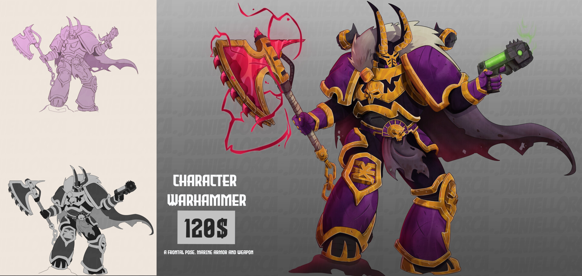 ArtStation - Warhammer Characters