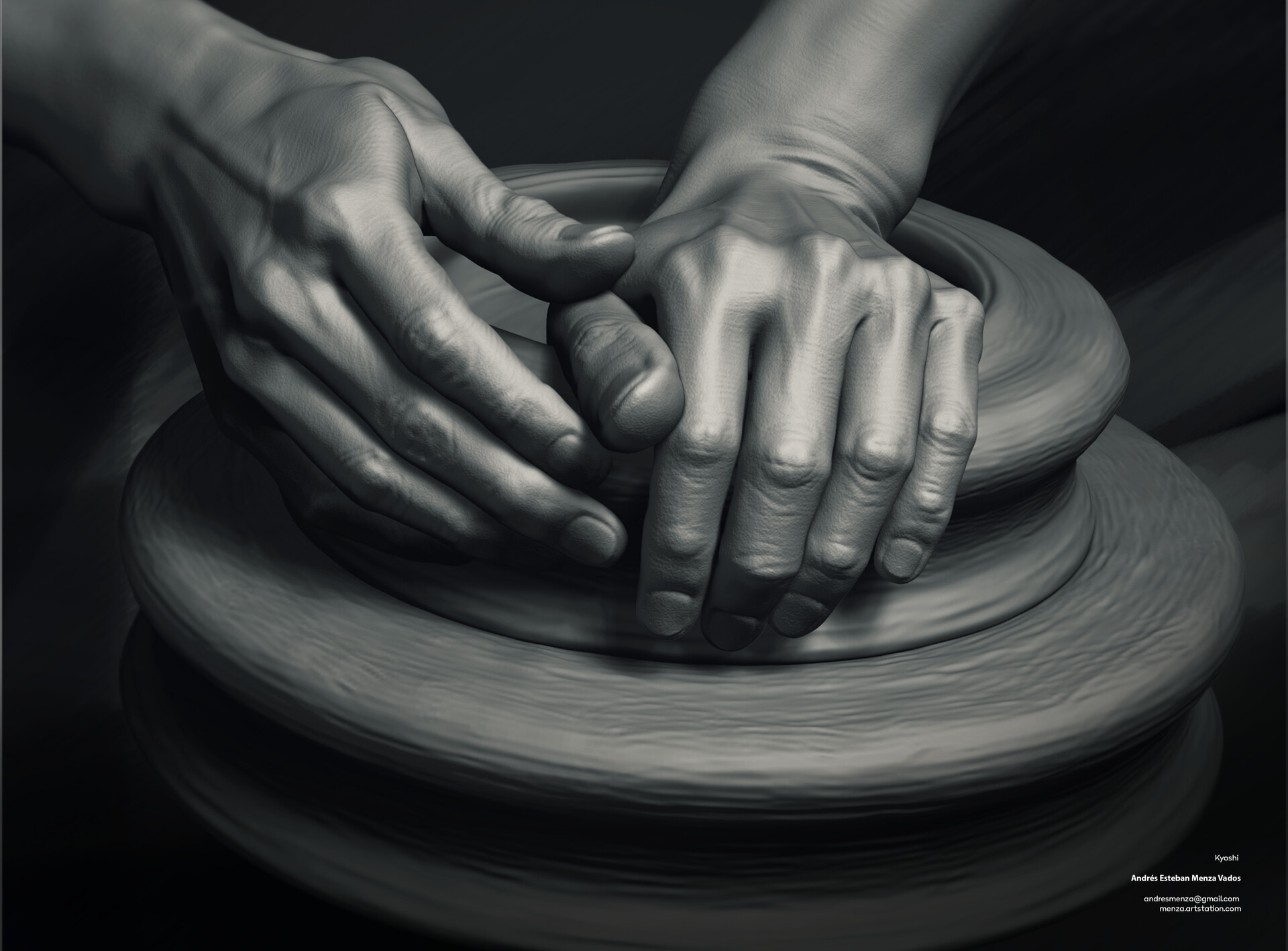 ArtStation - Hand Study