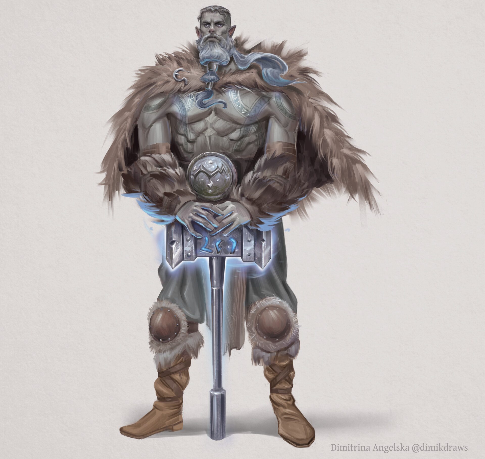 ArtStation - Goliath Cleric