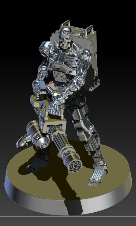 ArtStation - variant terminator minis/ set 2 commis :3