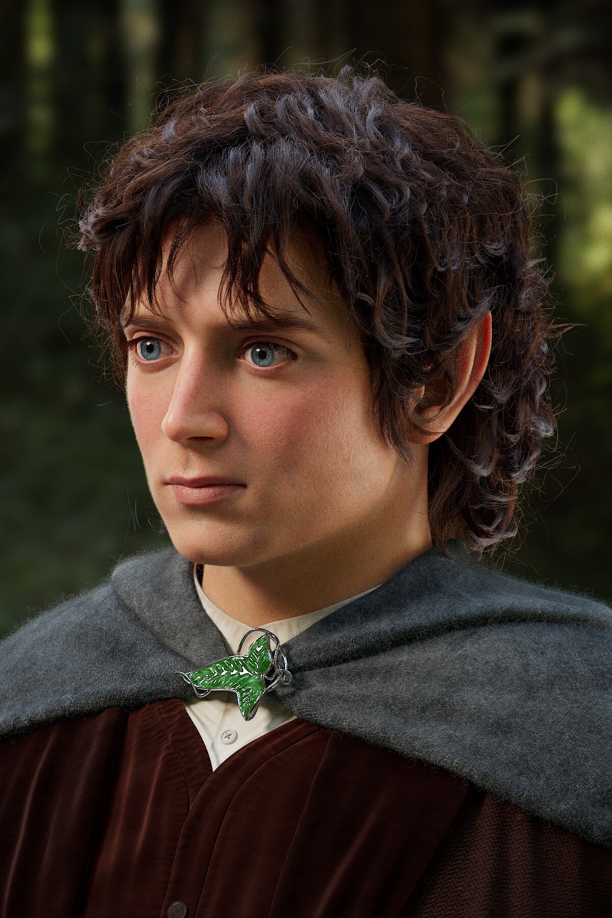 Eden Exposito - Frodo Baggins - Elijah Wood - Lord of the Rings - Likeness