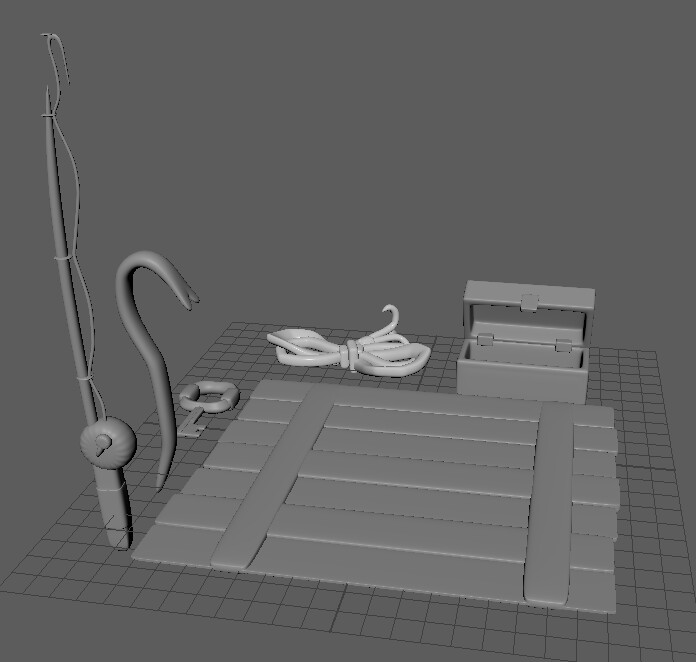 ArtStation - 3D model objects