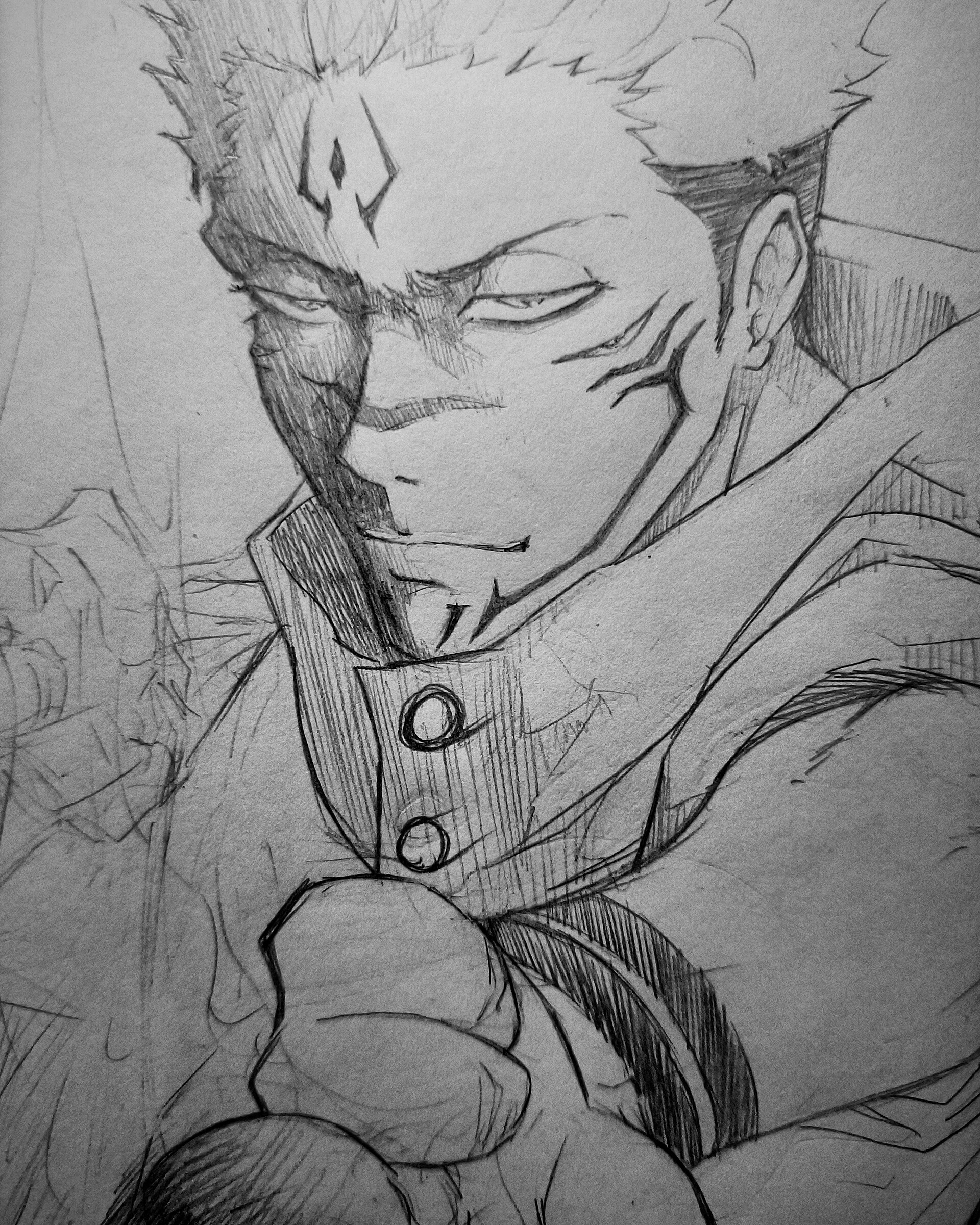 ArtStation - Sukuna from Jujutsu Kaisen