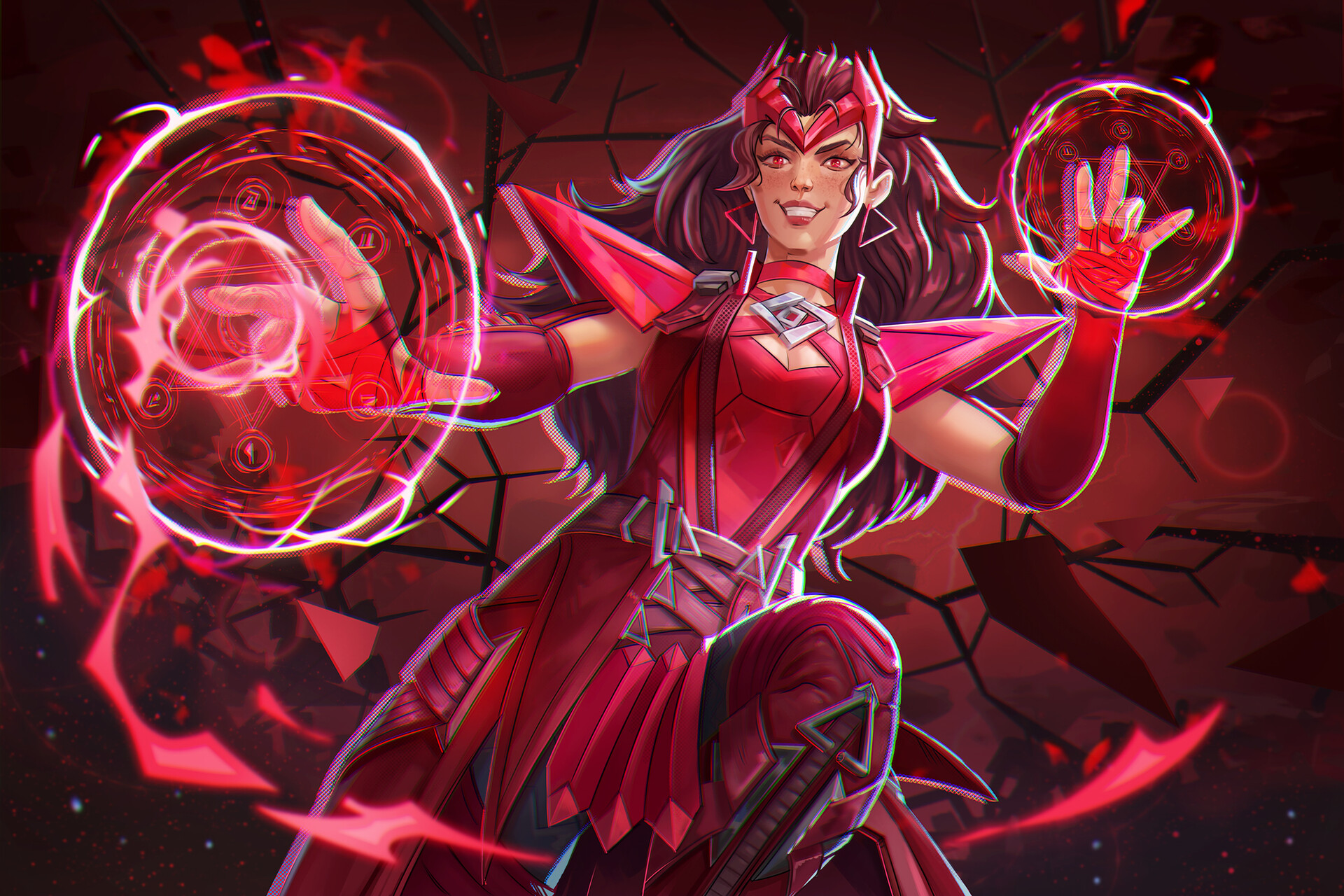 ArtStation - Scarlet Witch - Marvel Rivals