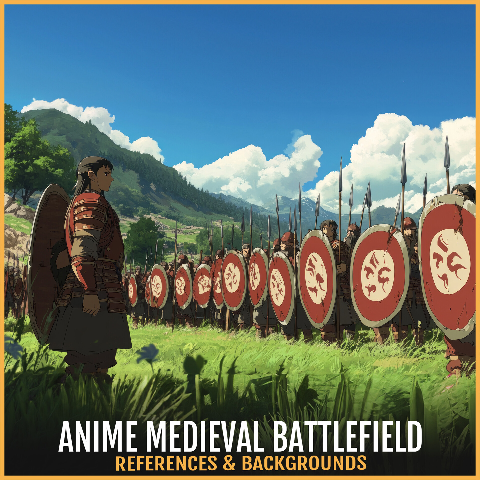 ArtStation - 505 Anime Medieval Battlefield