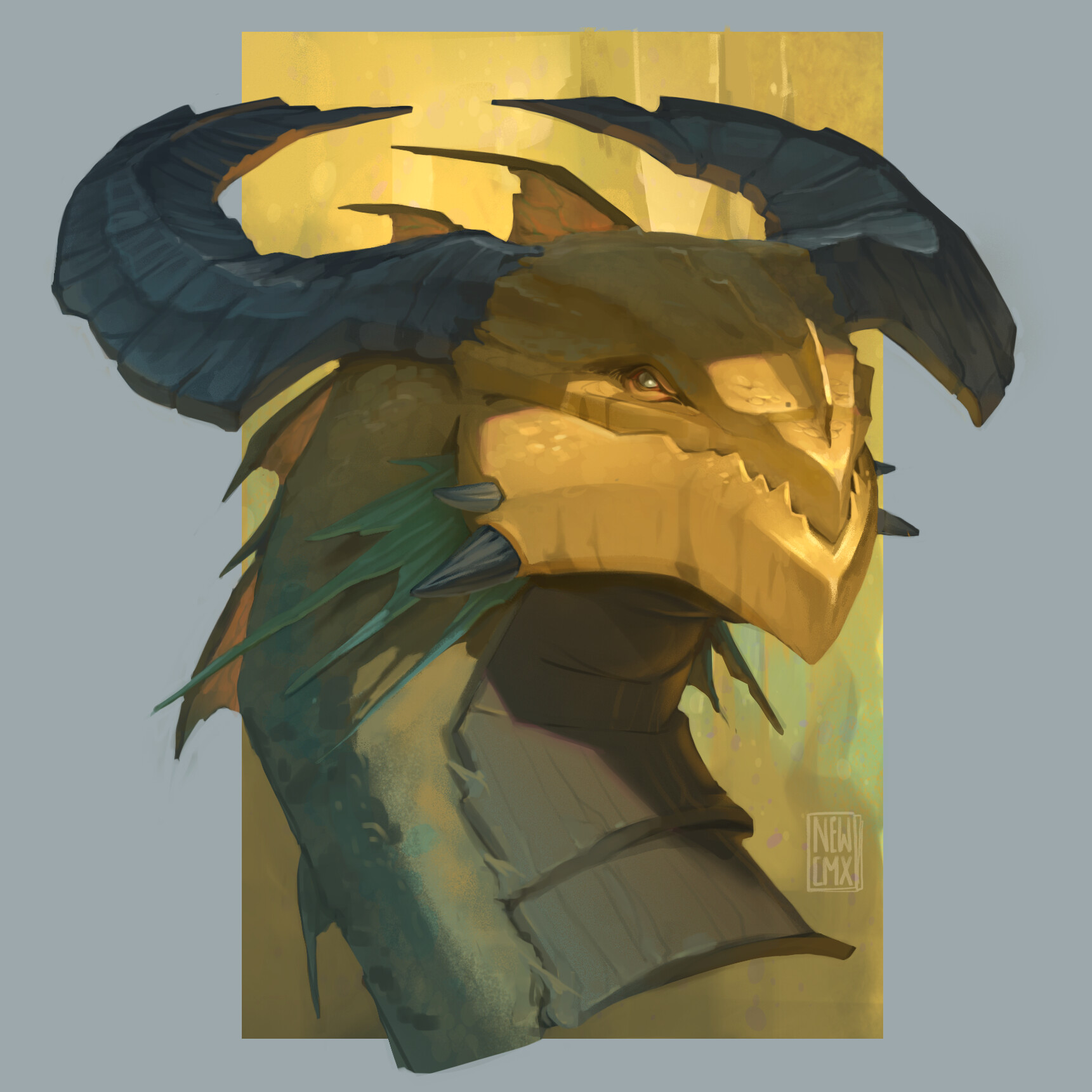 ArtStation - Gilded Dragon