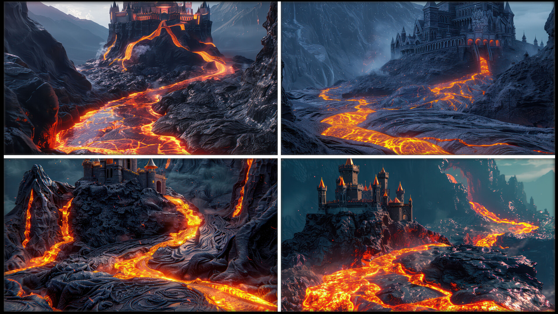 Ferial Concept - 🔹220 Volcano Castle - Environment Concept Reference ...