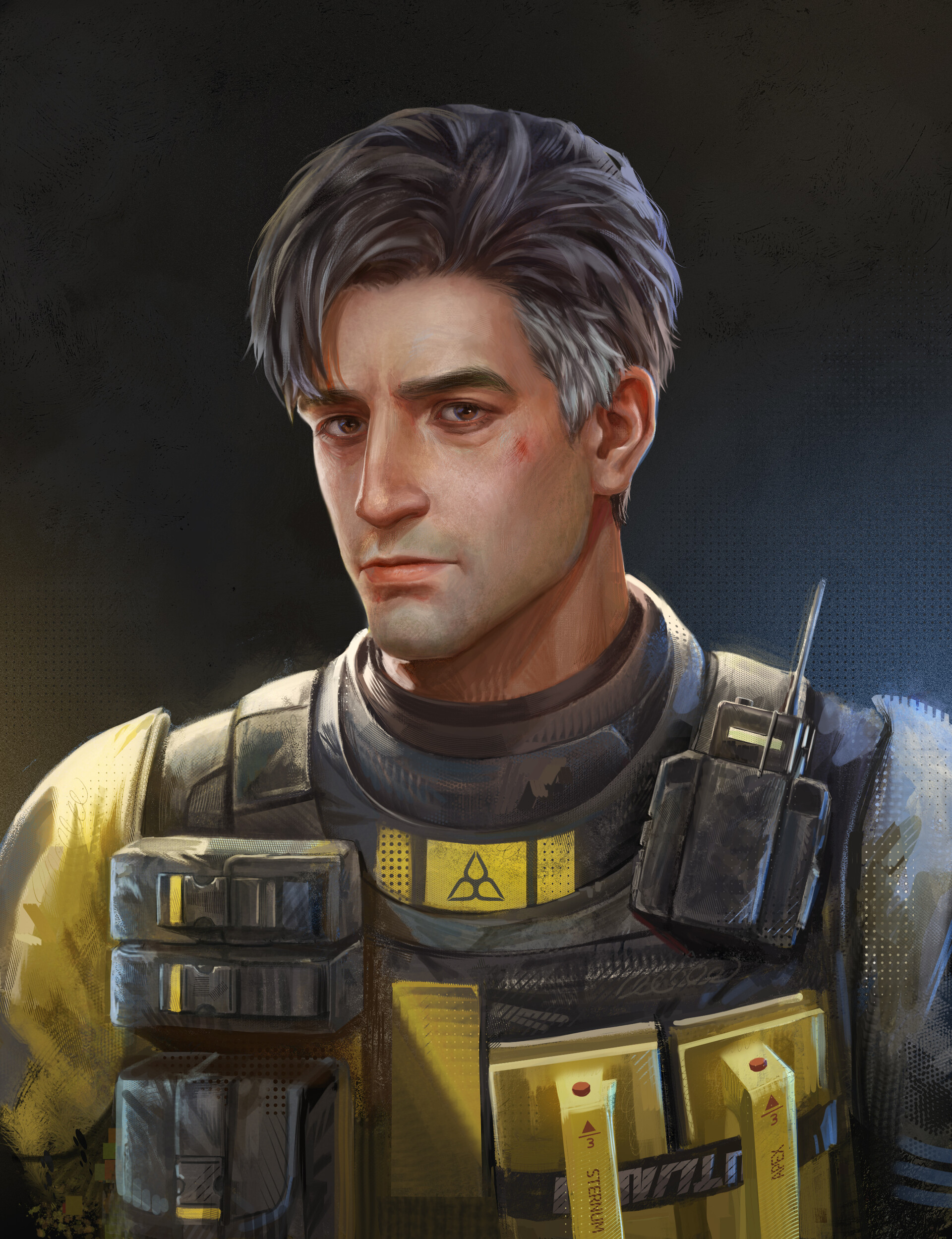 ArtStation - Rainbowsix Siege Gustave kateb(doc) fan art