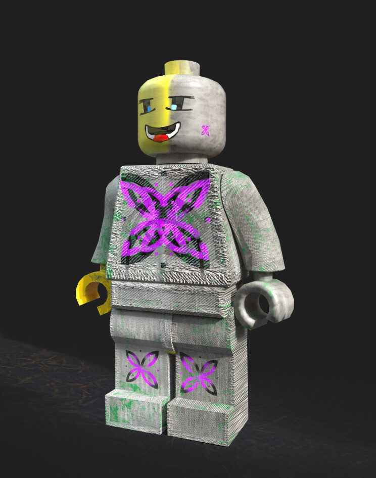 ArtStation - Lego man asset