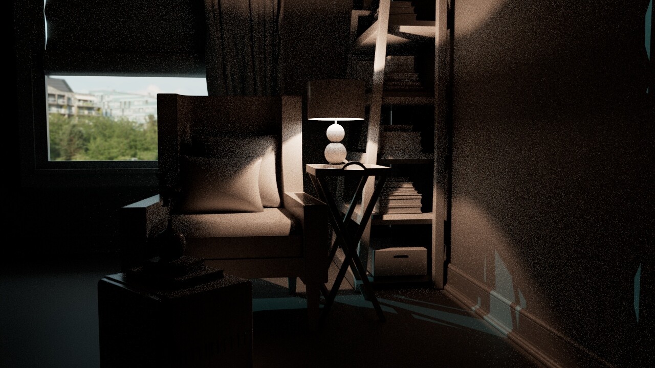 ArtStation - Reading Corner