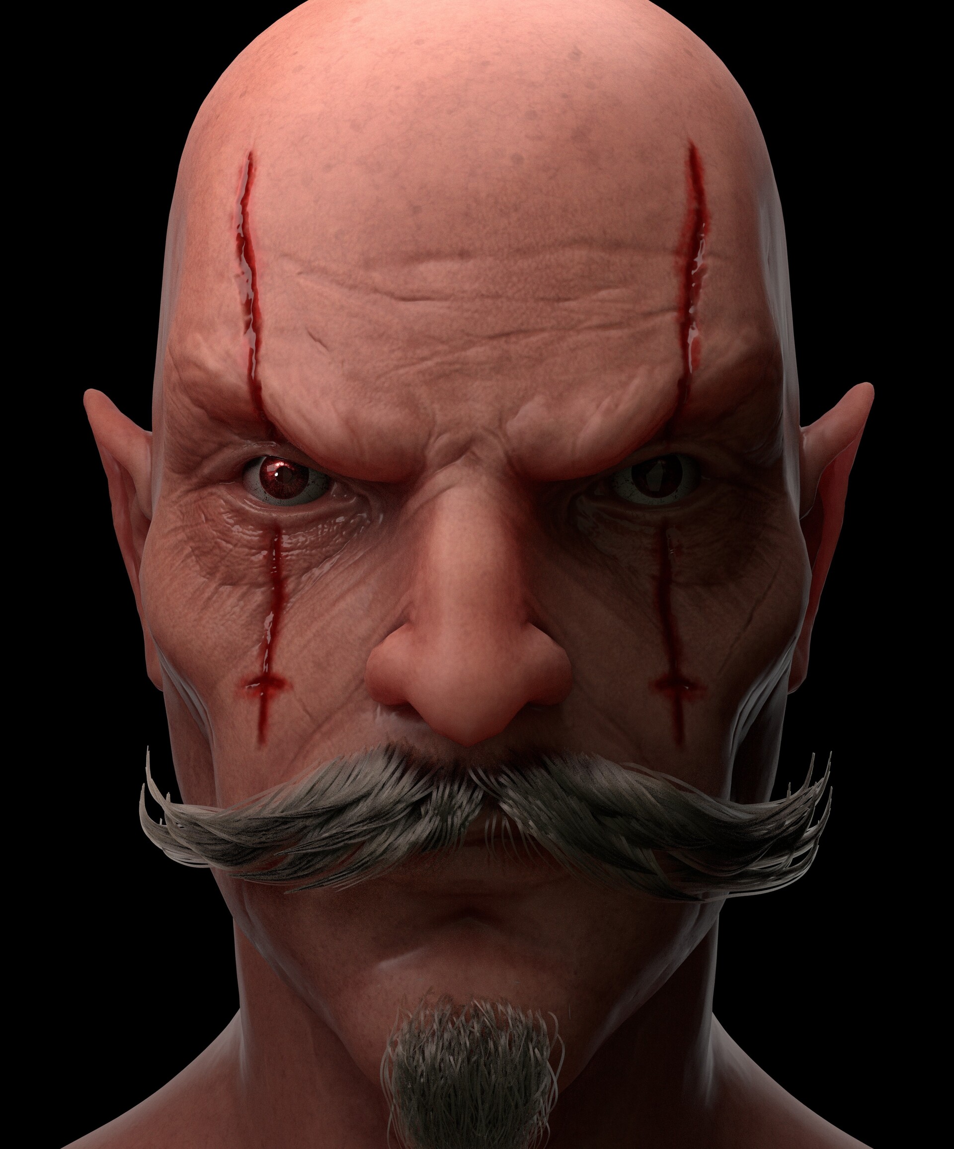 ArtStation - Realistic Skin Study