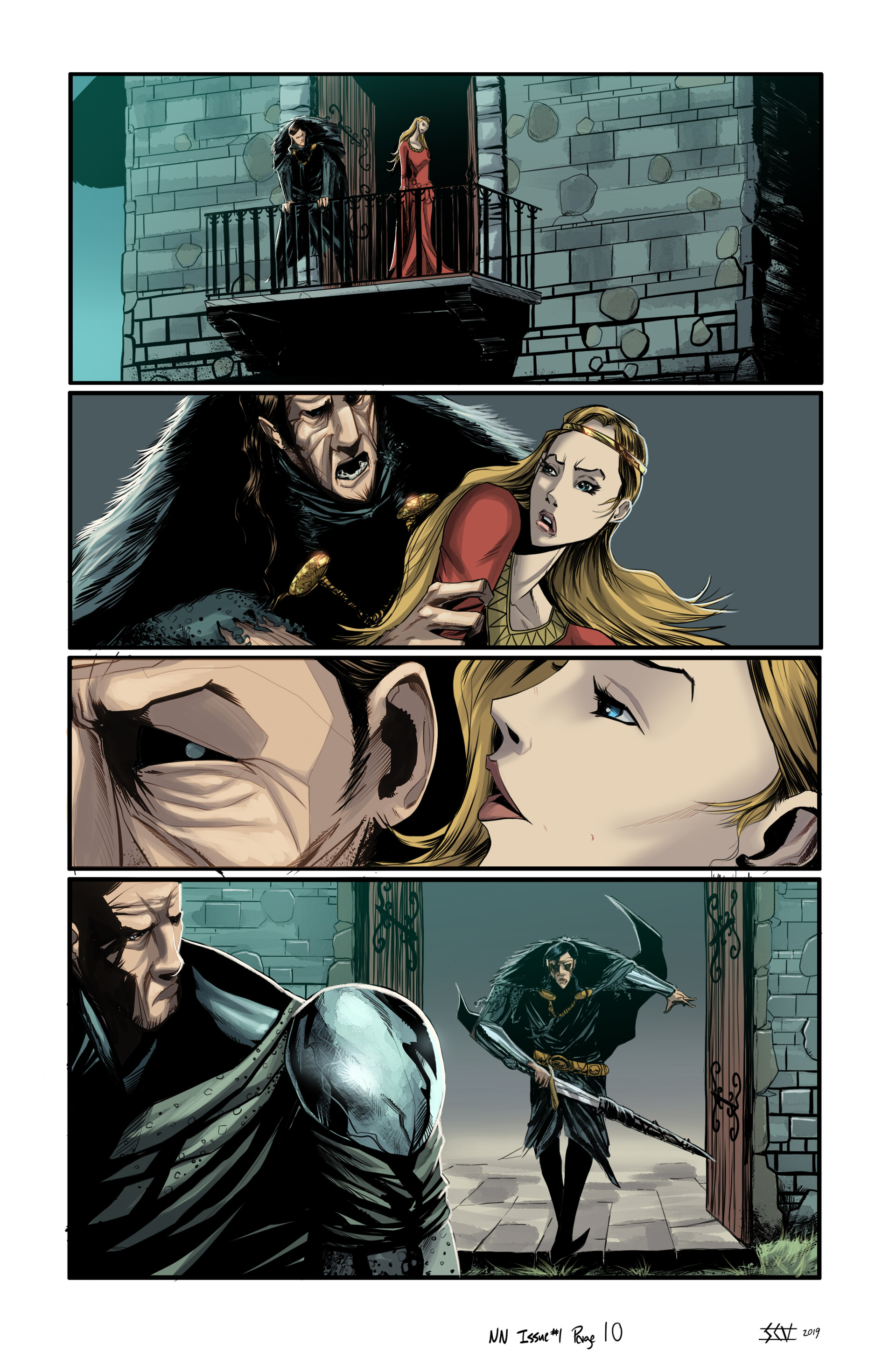 Aikau Oliva - Mad Cave Comics- Samples