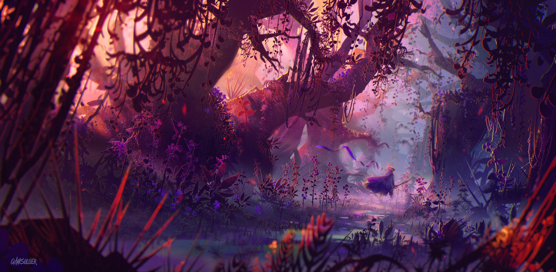 ArtStation - Somewhere in the woods