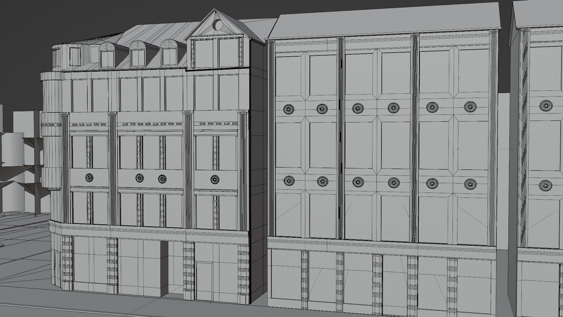 Gowri Shankar - Exterior Low poly