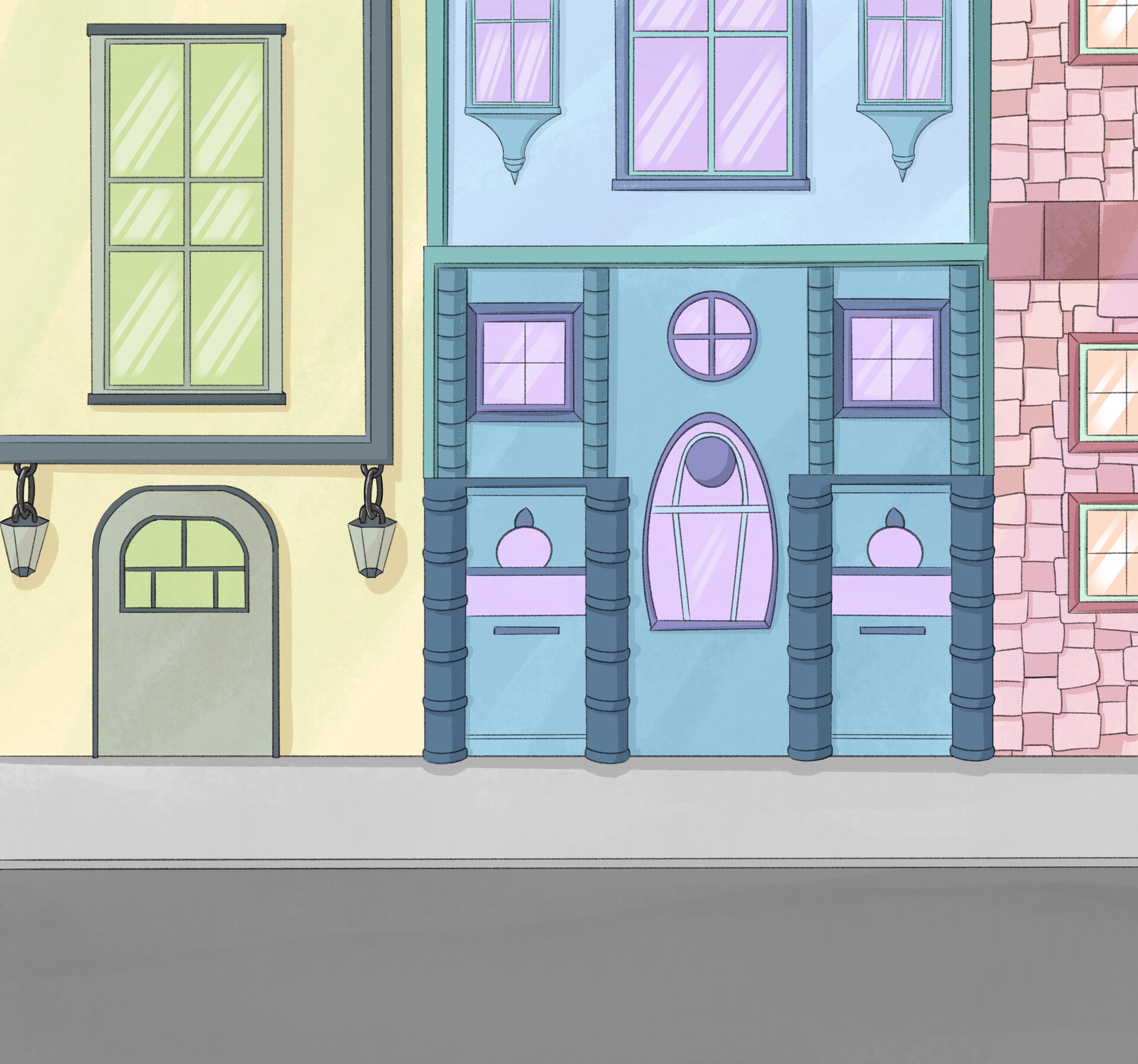 ArtStation - Background for animation project