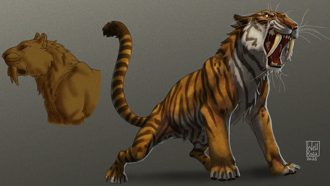 ArtStation - Oh Tiger!