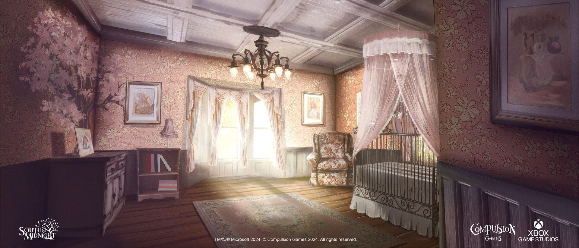 Lucy Zini - South of Midnight - Bunny's Cottage Concept Art