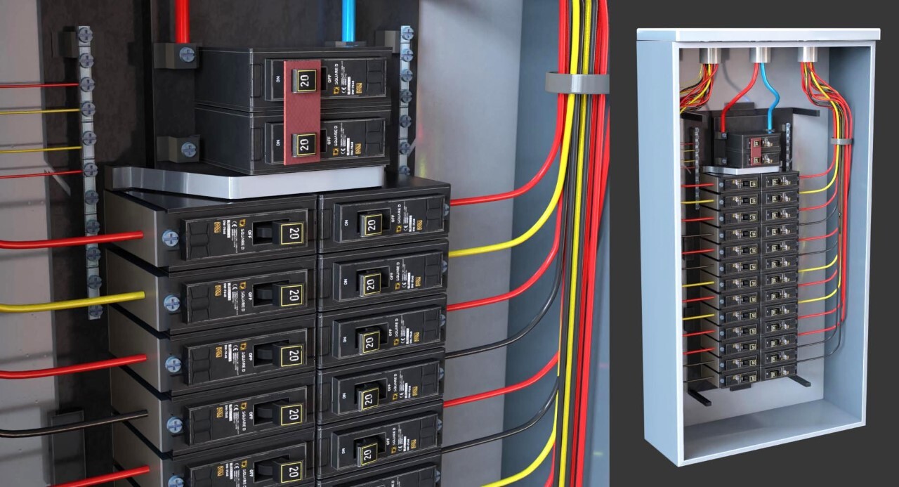 ArtStation - Electrical Panel