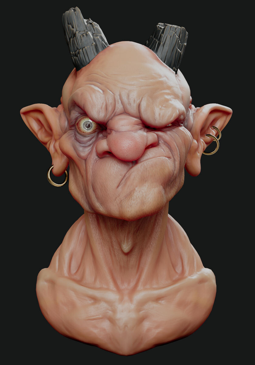 ArtStation - Grumpy Imp