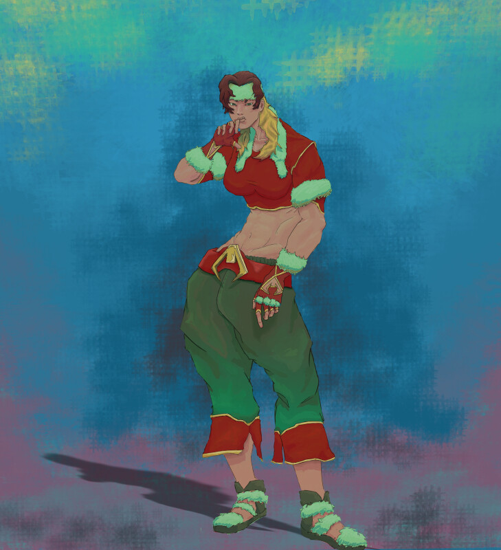 ArtStation - Ram Fighter girl