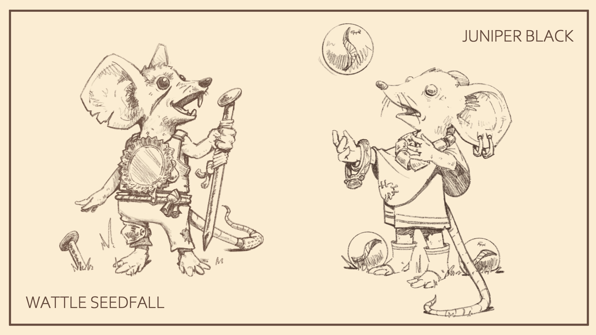 ArtStation - A Big Start for a Small Adventurer - Characters
