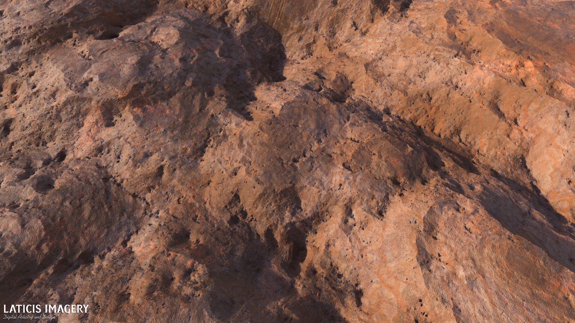 ArtStation - LI Harsh Ground - Asset and Material Testing