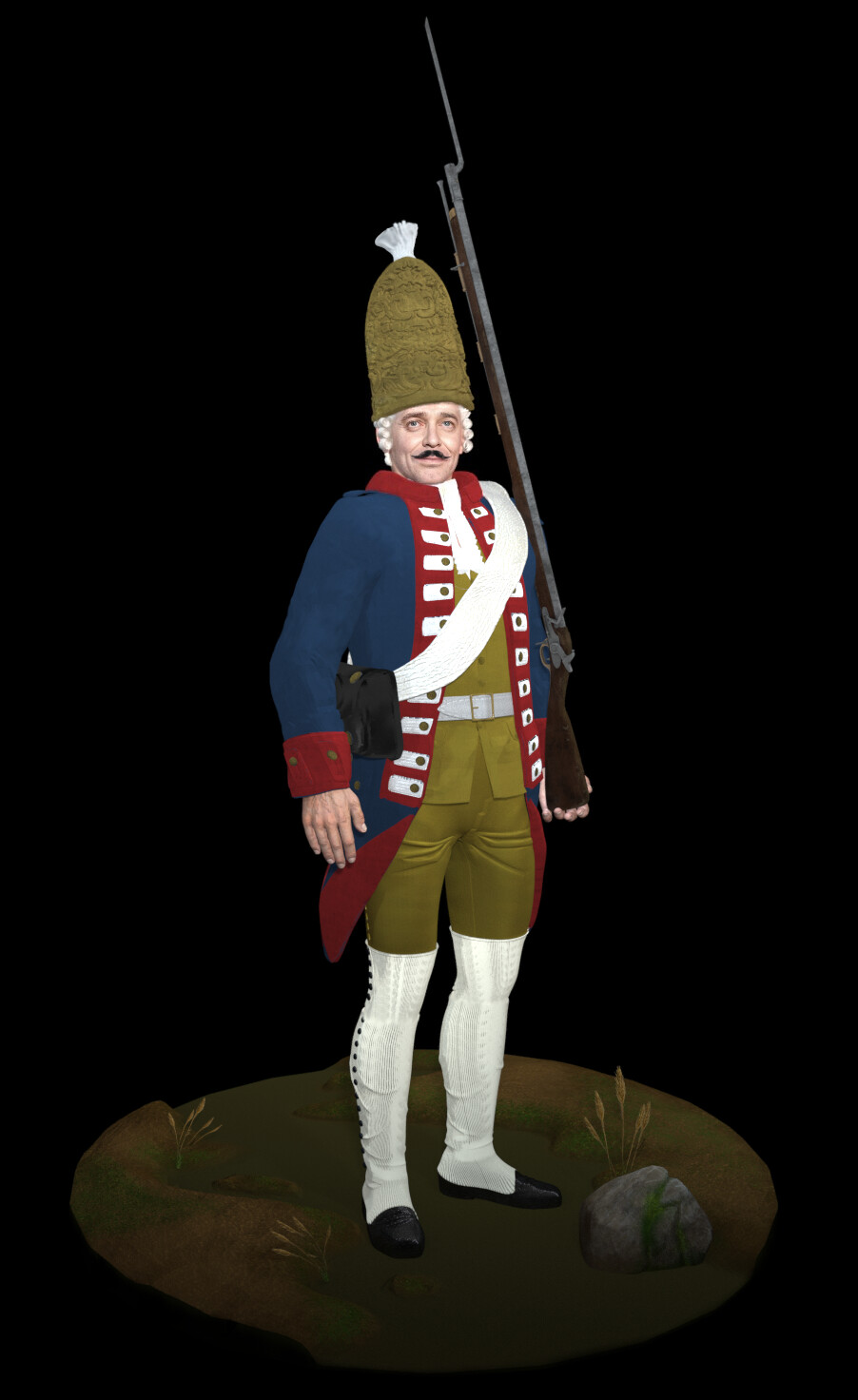 ArtStation - Prussian Grenadier 1757