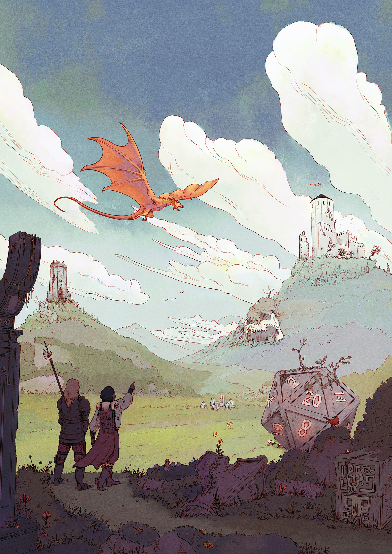 ArtStation - RPG Con Poster