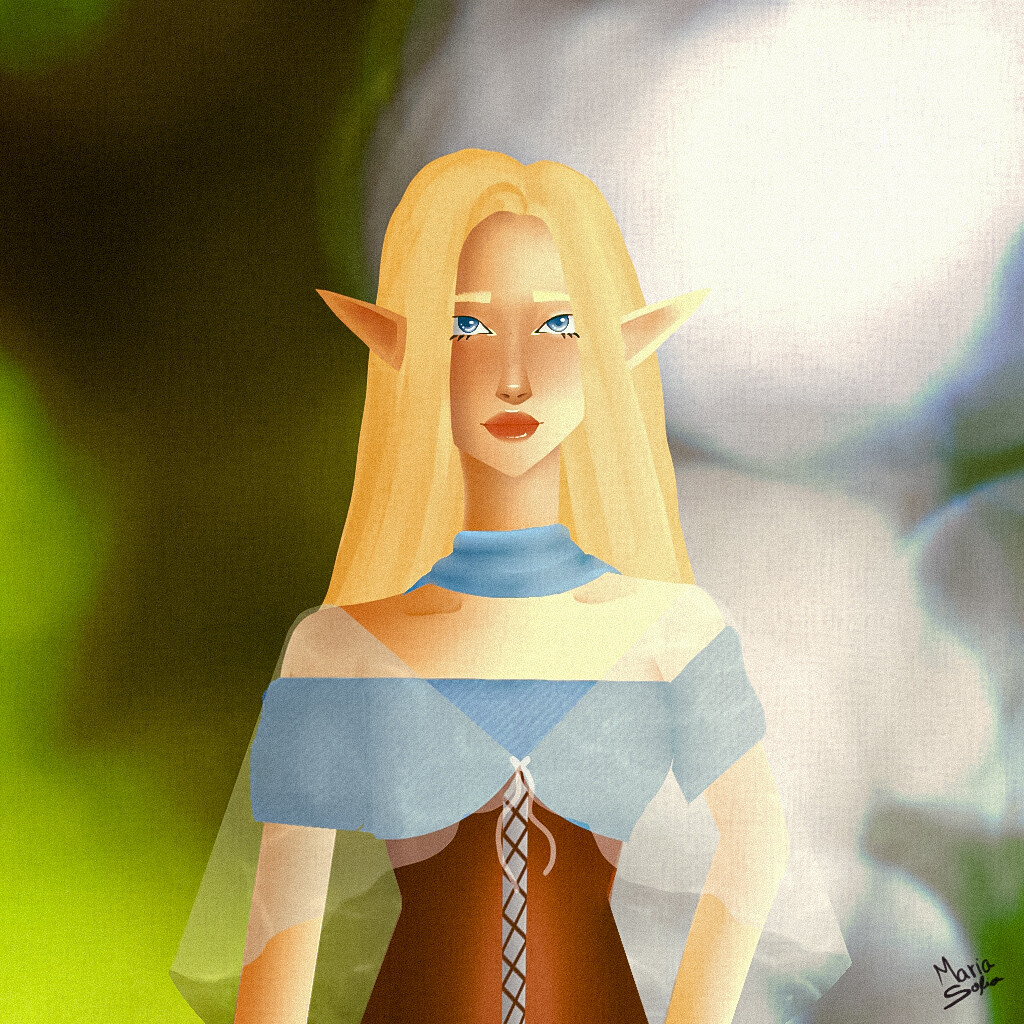 ArtStation - Arte feita em 2023 - elfa