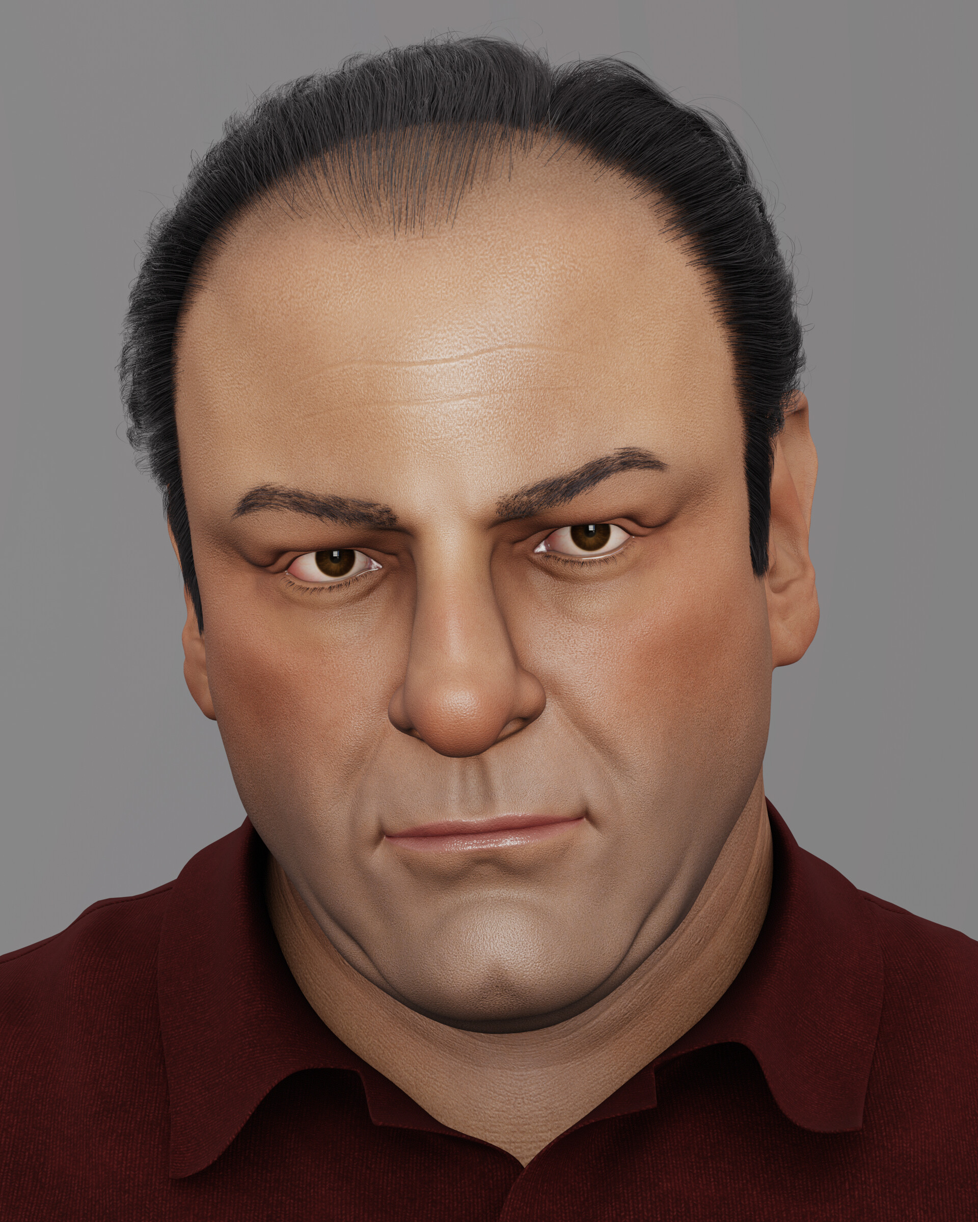 Tony Soprano Render By