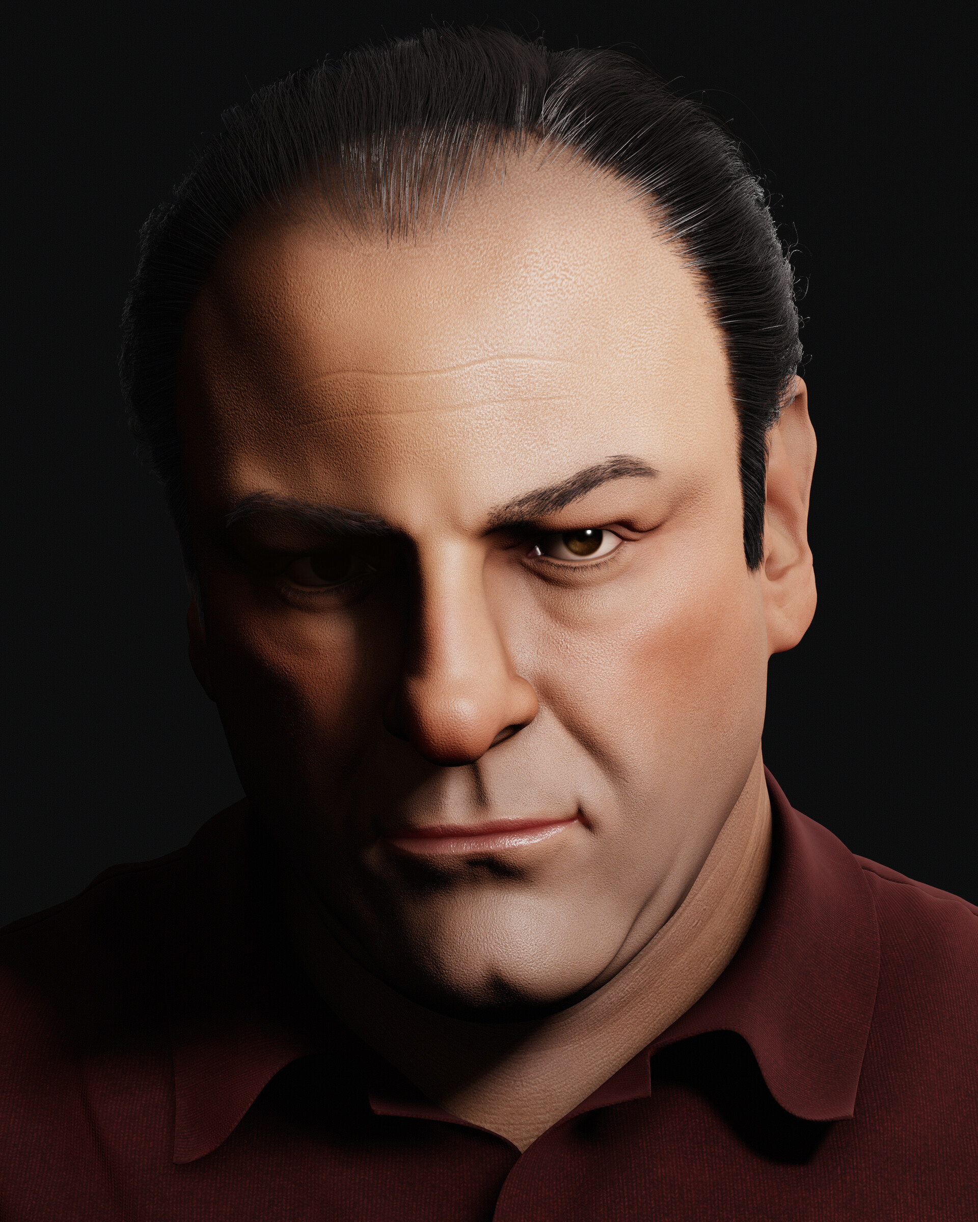 Tony Soprano Render By