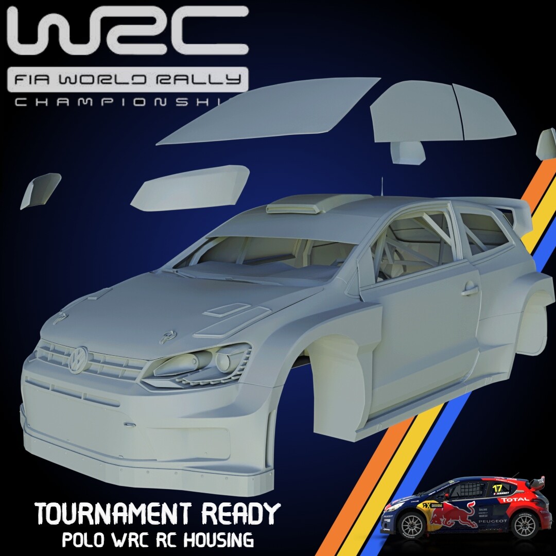 ArtStation - POLO WRC - RC Housing