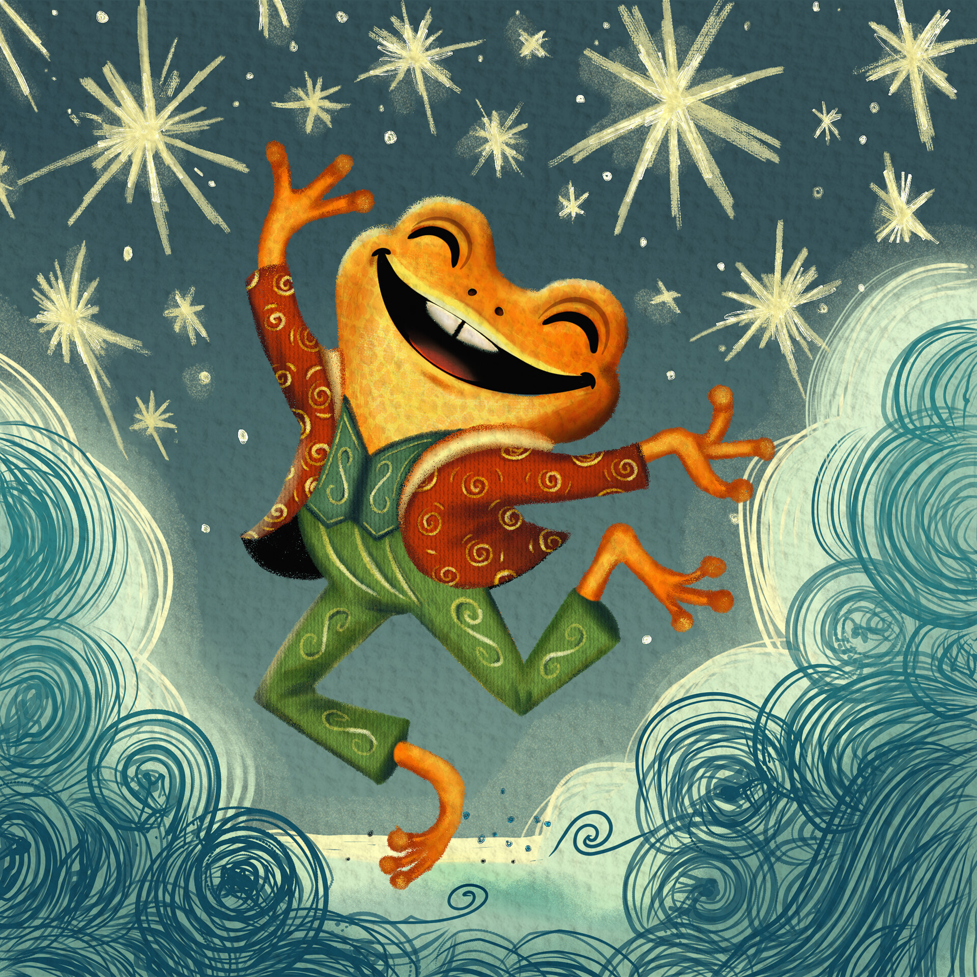 ArtStation - The Dancing Frog