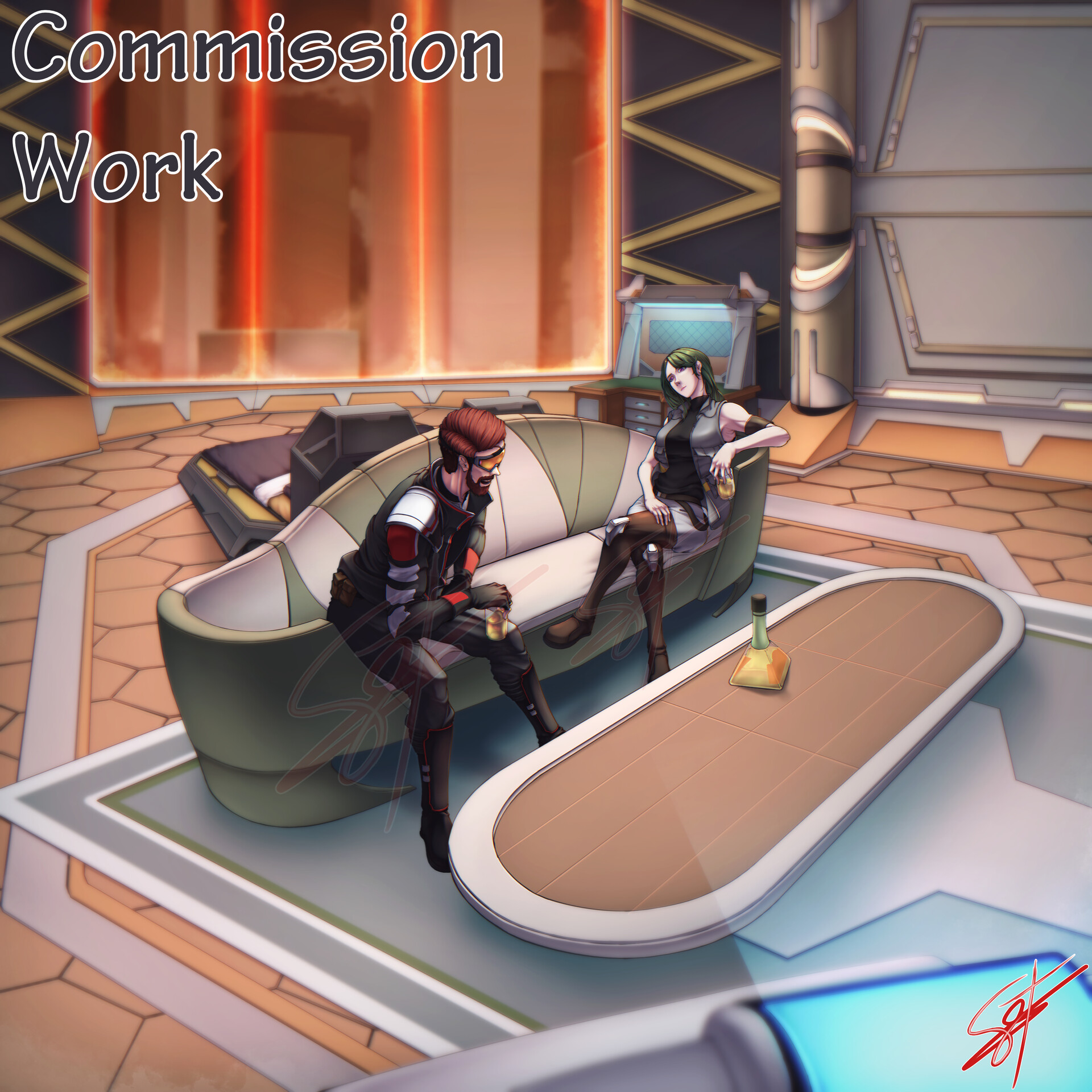 ArtStation - Commission Works