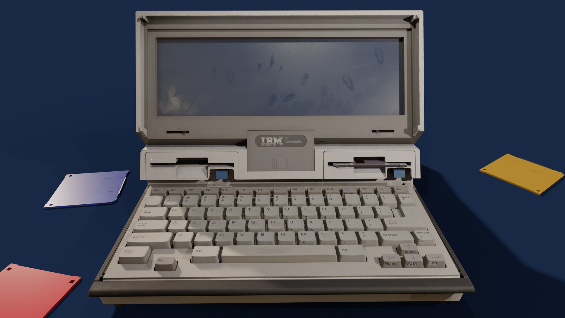 ArtStation - IBM PC Convertible 5140
