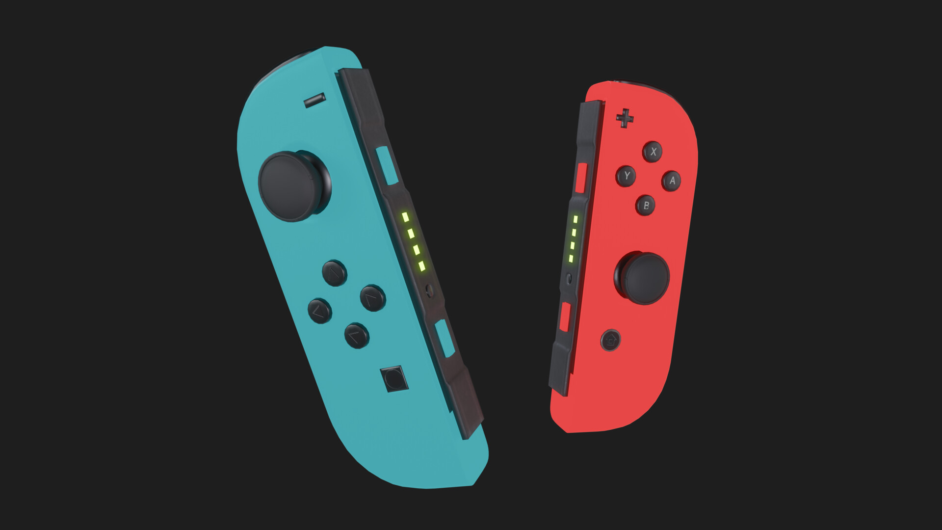 ArtStation - 3D - Nintendo Switch Joy-Con