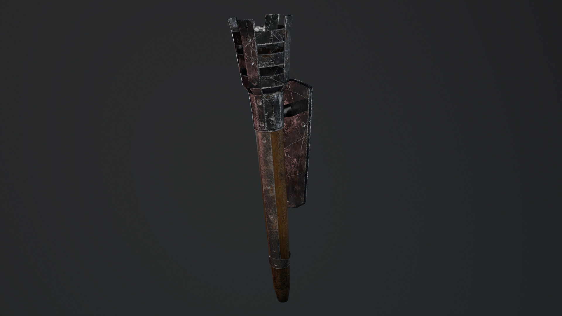 ArtStation - Wall Torch (Game Ready) - Study Project