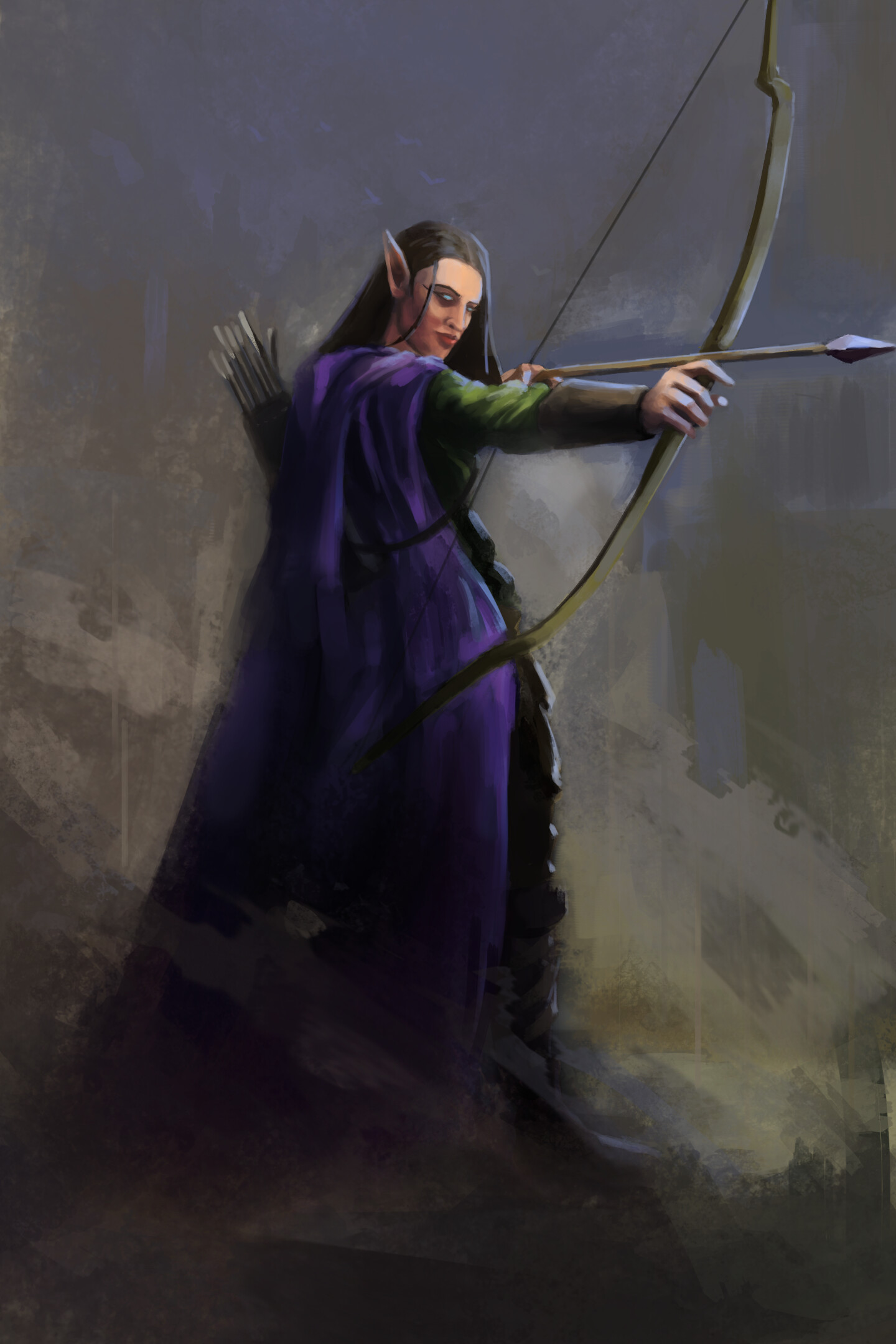 ArtStation - Desert Elf Ranger