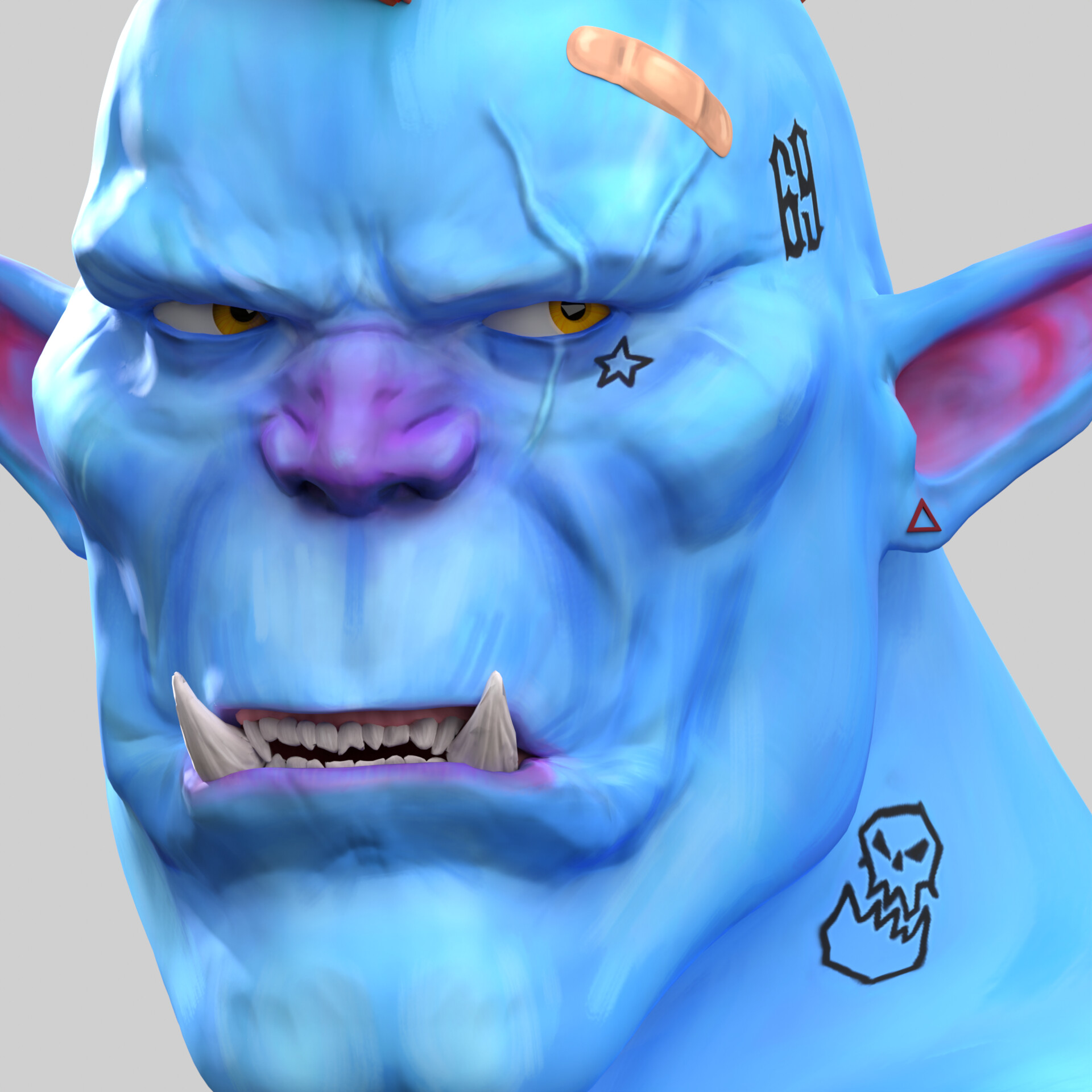 ArtStation - Blue ork
