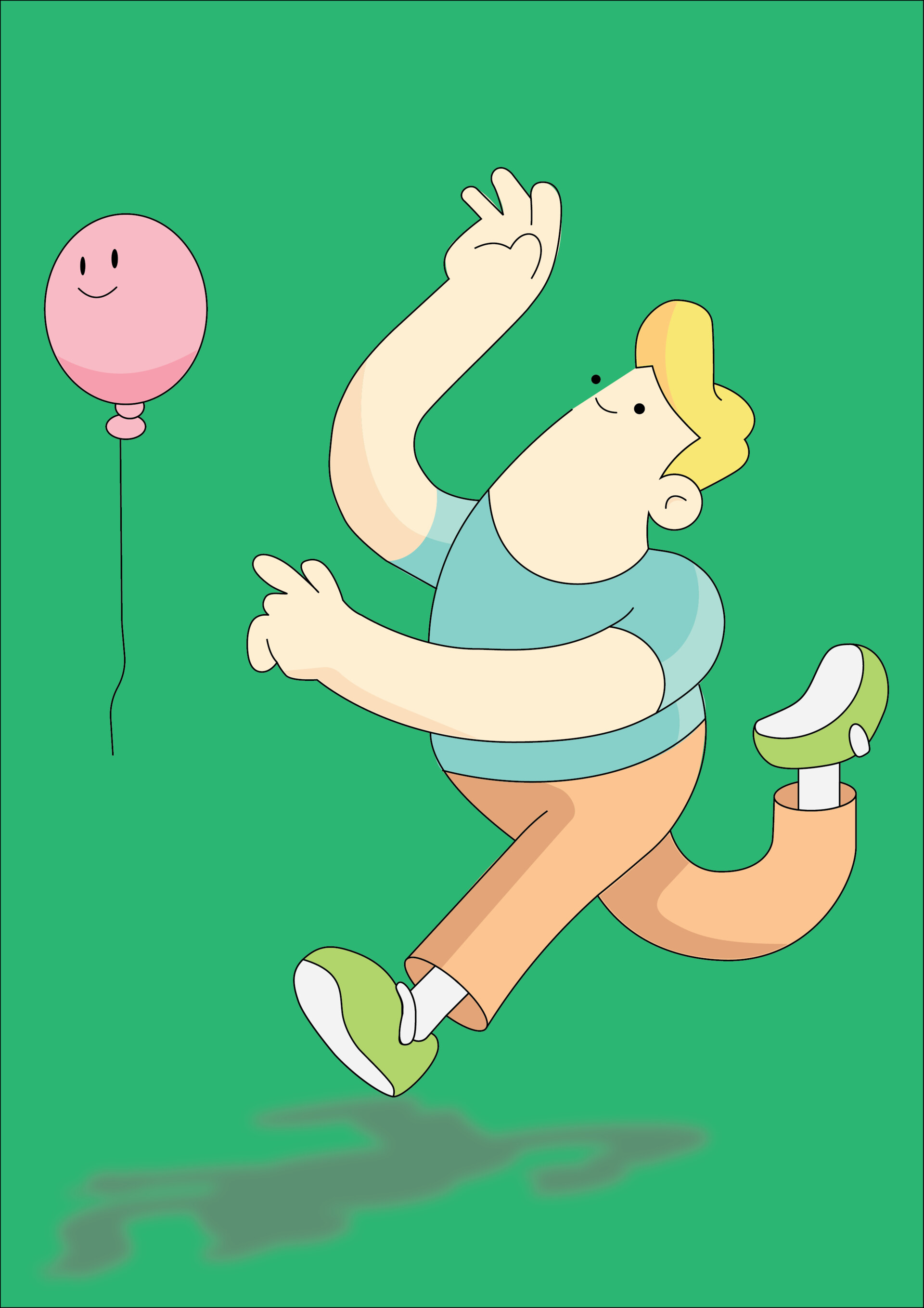 ArtStation - Man with baloon