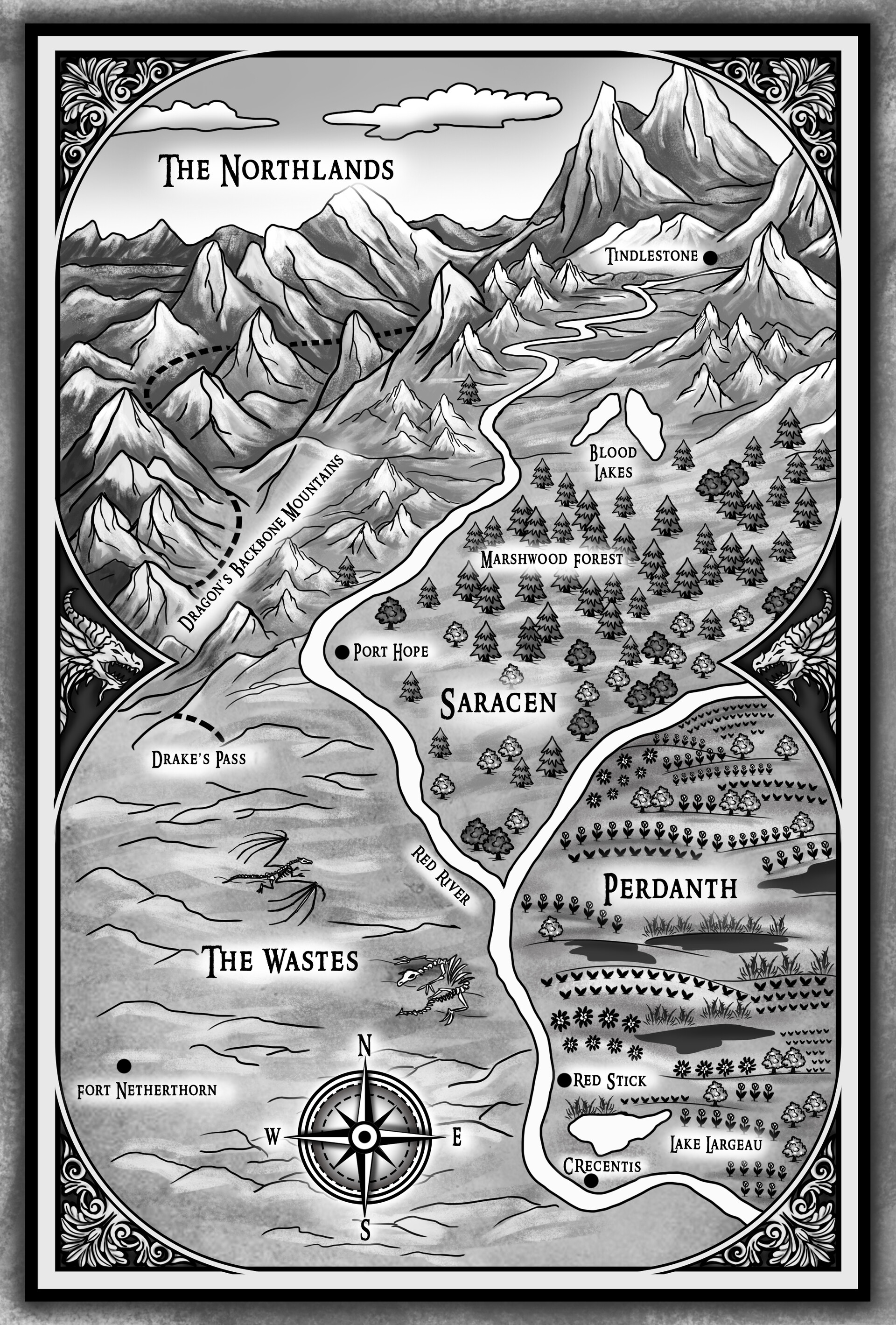 ArtStation - Map of the Medieval World