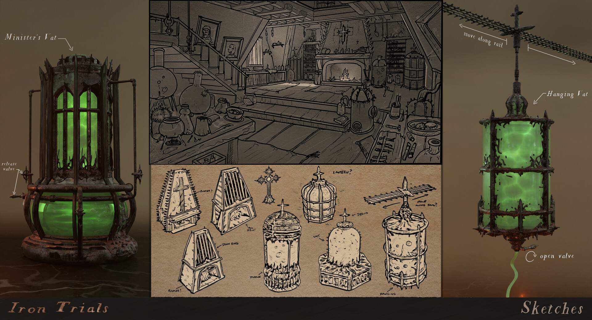 Asher Sobek Israel - Iron Trials - Witch Hunter Dwelling