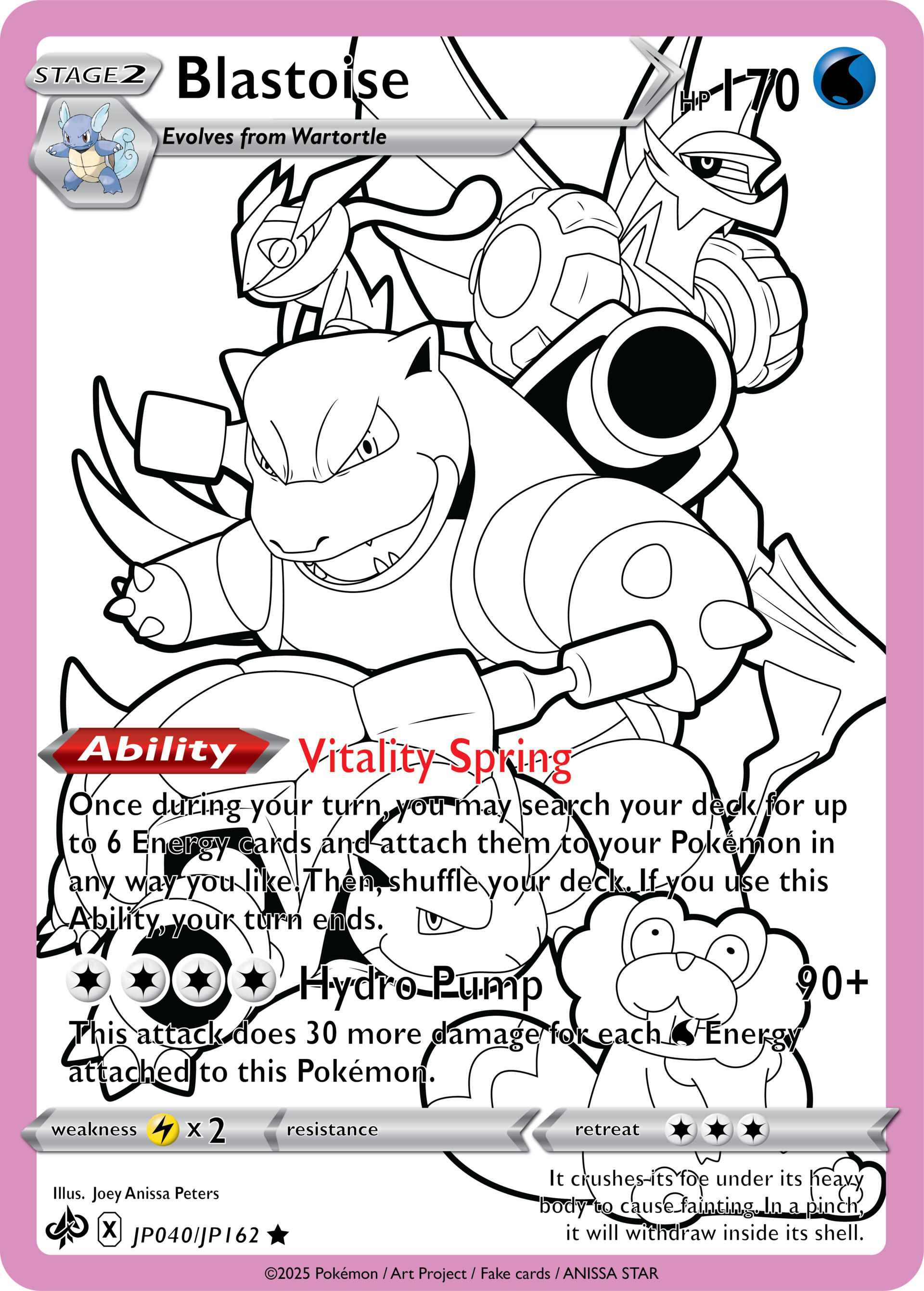 blastoise pokemon coloring pages